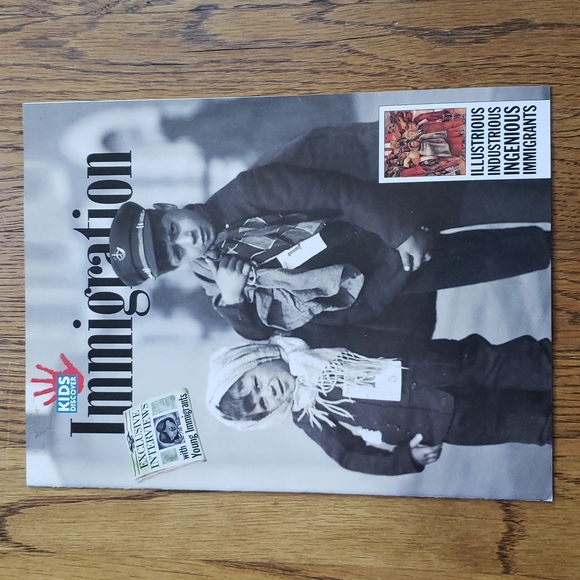 Kids Discover | Other | Vintage 9s Kids Discover Magazine Immigration ...
